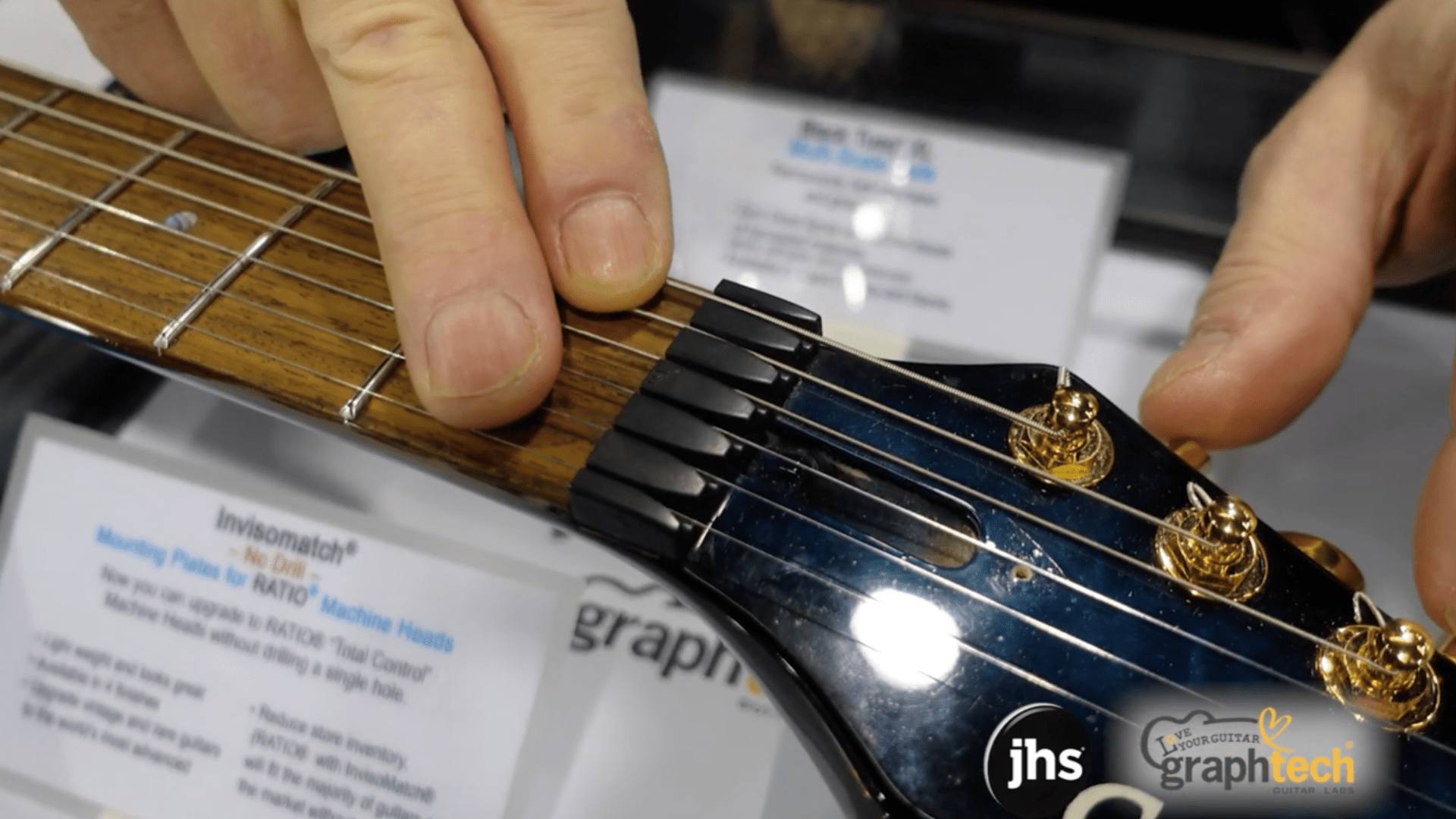 Graph Tech Guitar Labs Canada, introduce the ‘Un-Lock Nut’ a unique and ...