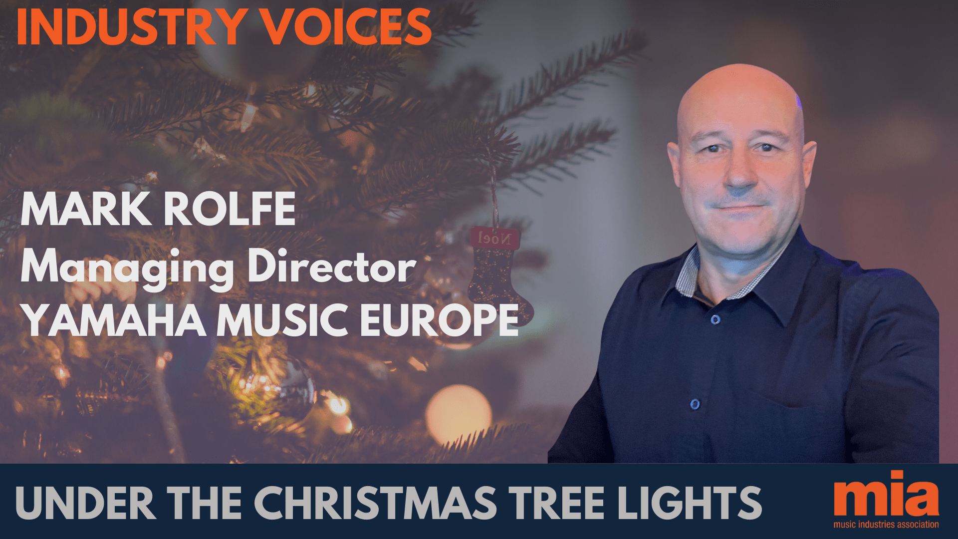 Under The Christmas Tree Lights with Mark Rolfe From Yamaha Music ...