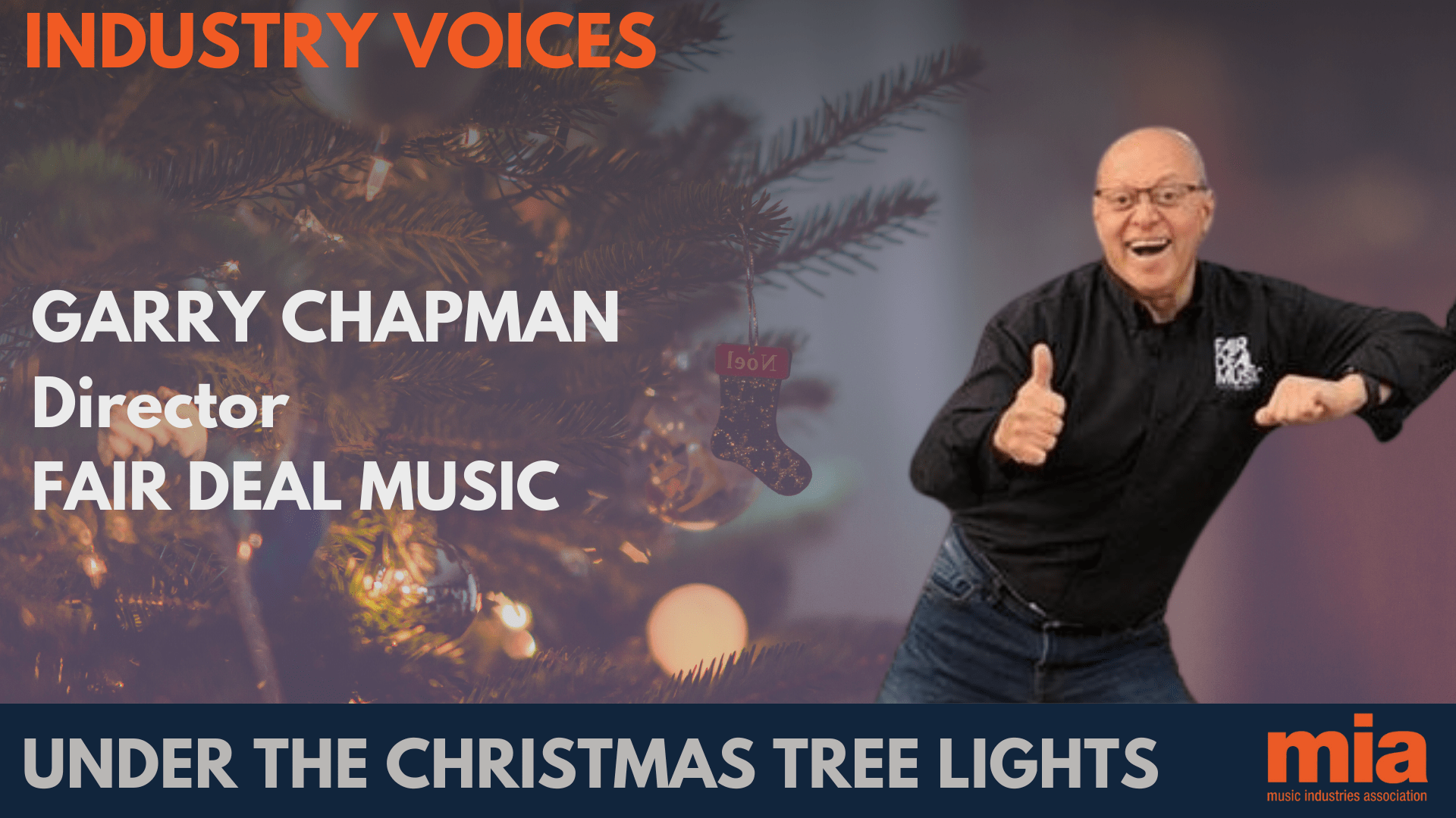 Under The Christmas Tree Lights with Garry Chapman From Fair Deal Music ...