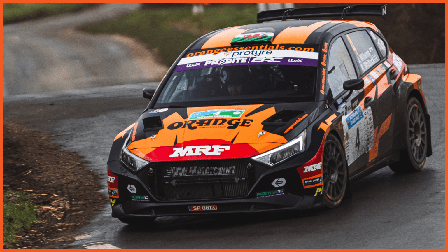 Orange Amplification Sponsors Rally Car Driver James Williams For The ...