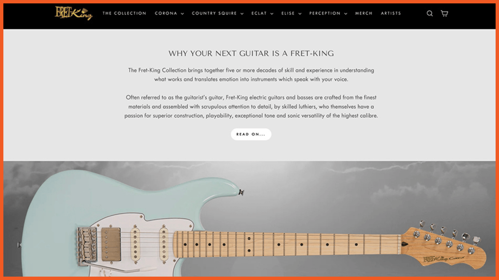 Fret-King Electric Guitars and Basses Now Available Direct | Music ...