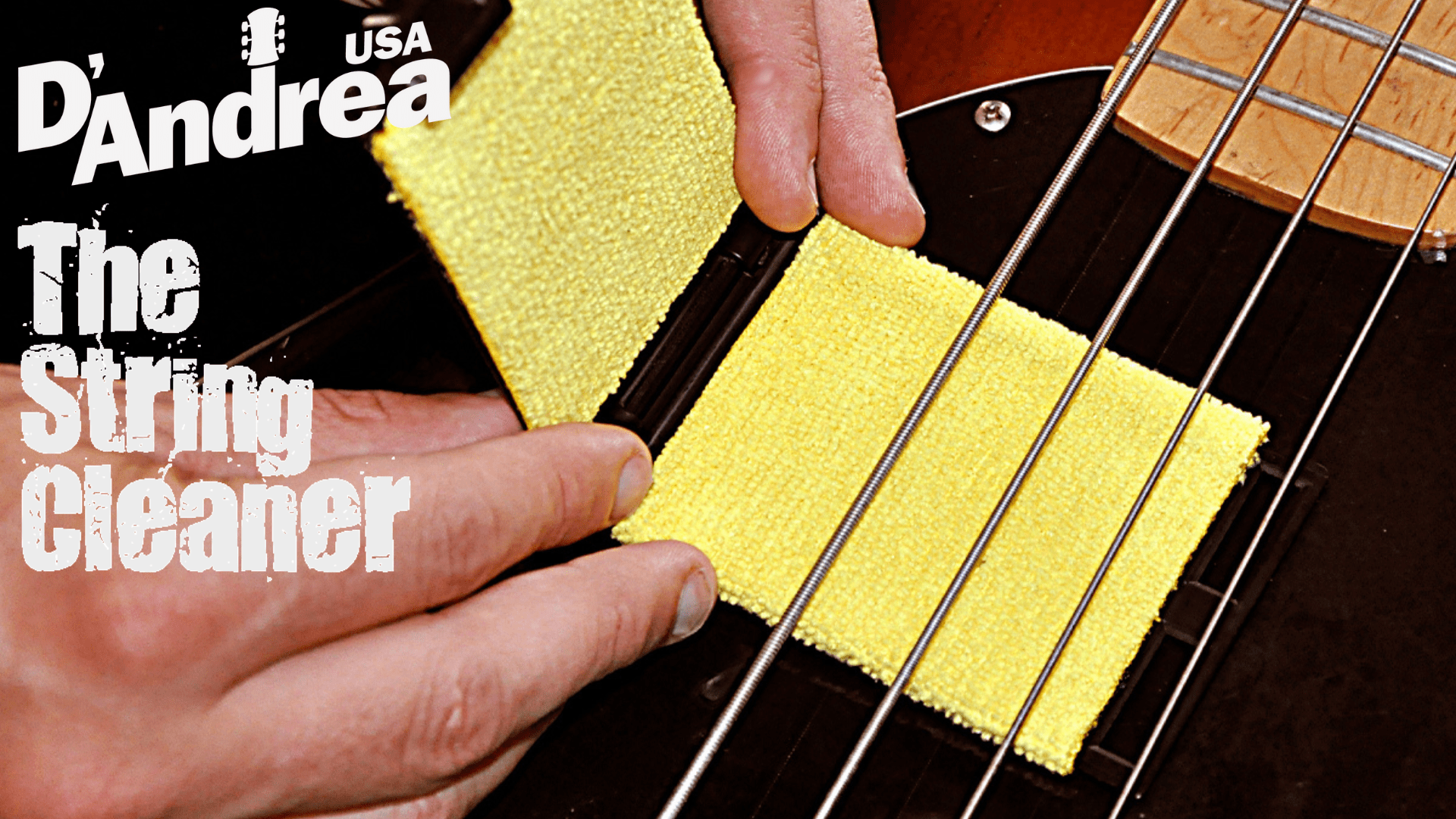 D’Andrea String Cleaner, wraps a full 360 degrees for the ultimate ...