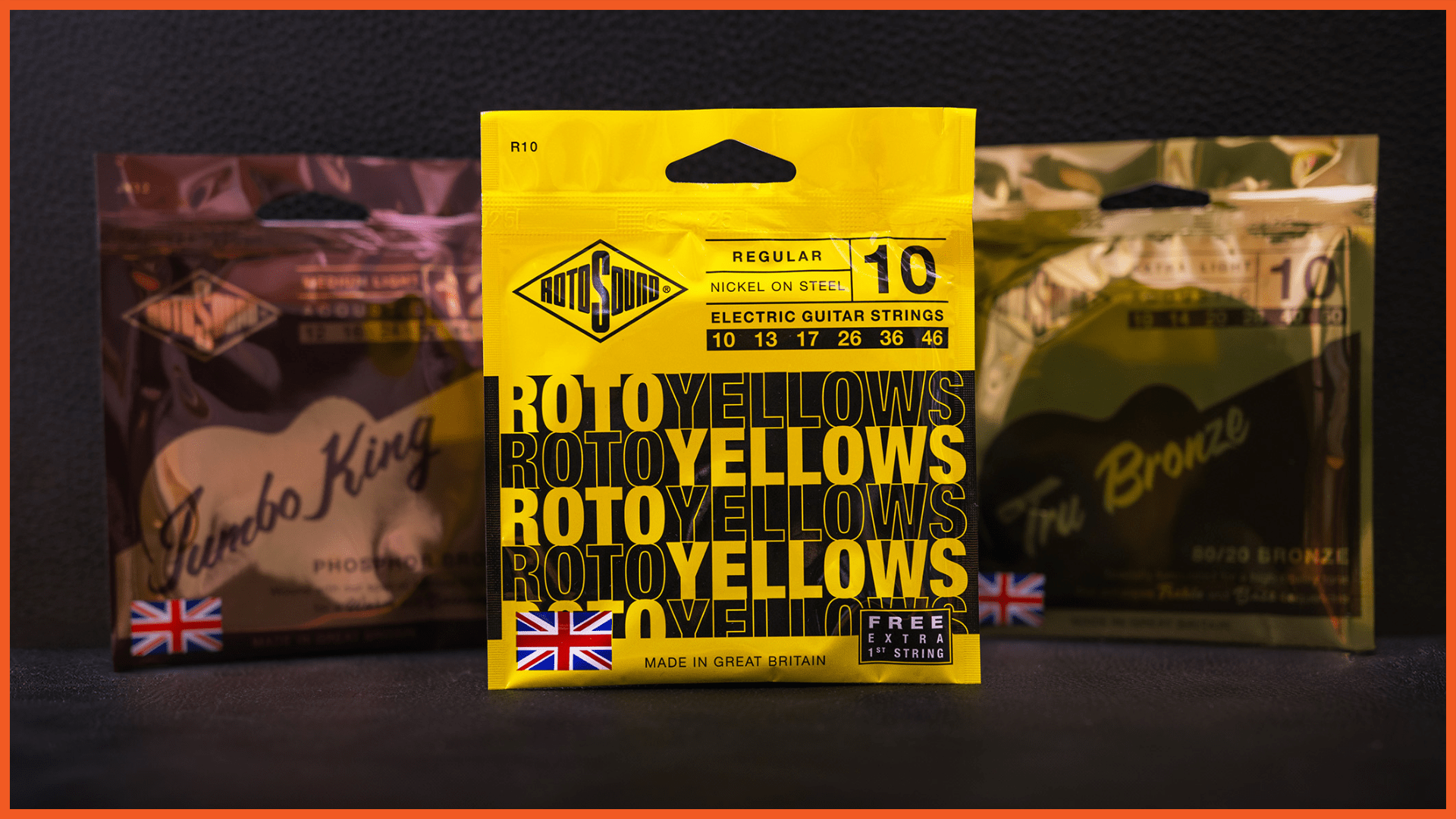 Rotosound Unveils Bold New Packaging for Guitar String Lines | Music ...