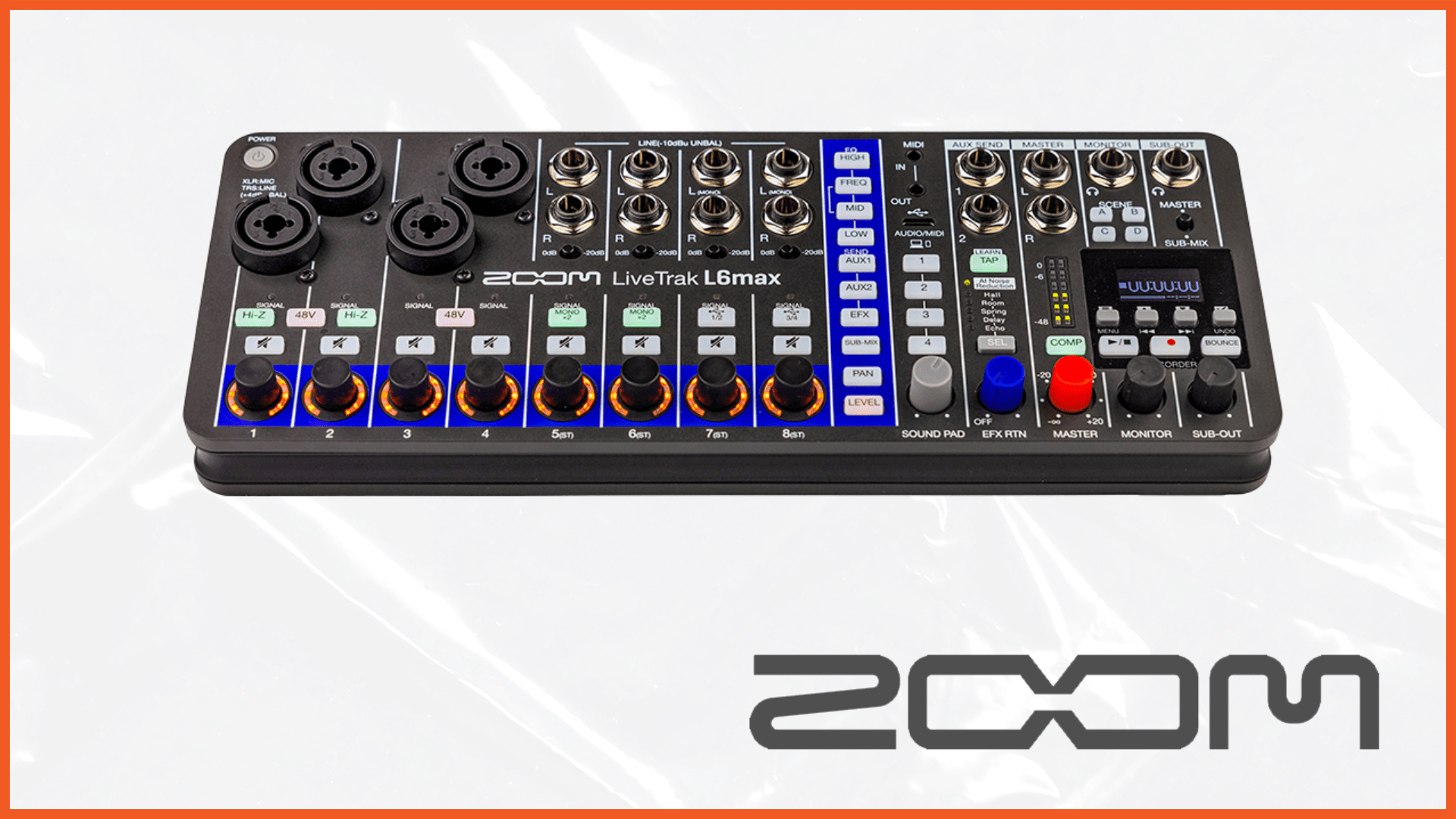 Zoom unveils the LiveTrak L6max 12-Channel Mixer & Recorder | Music ...