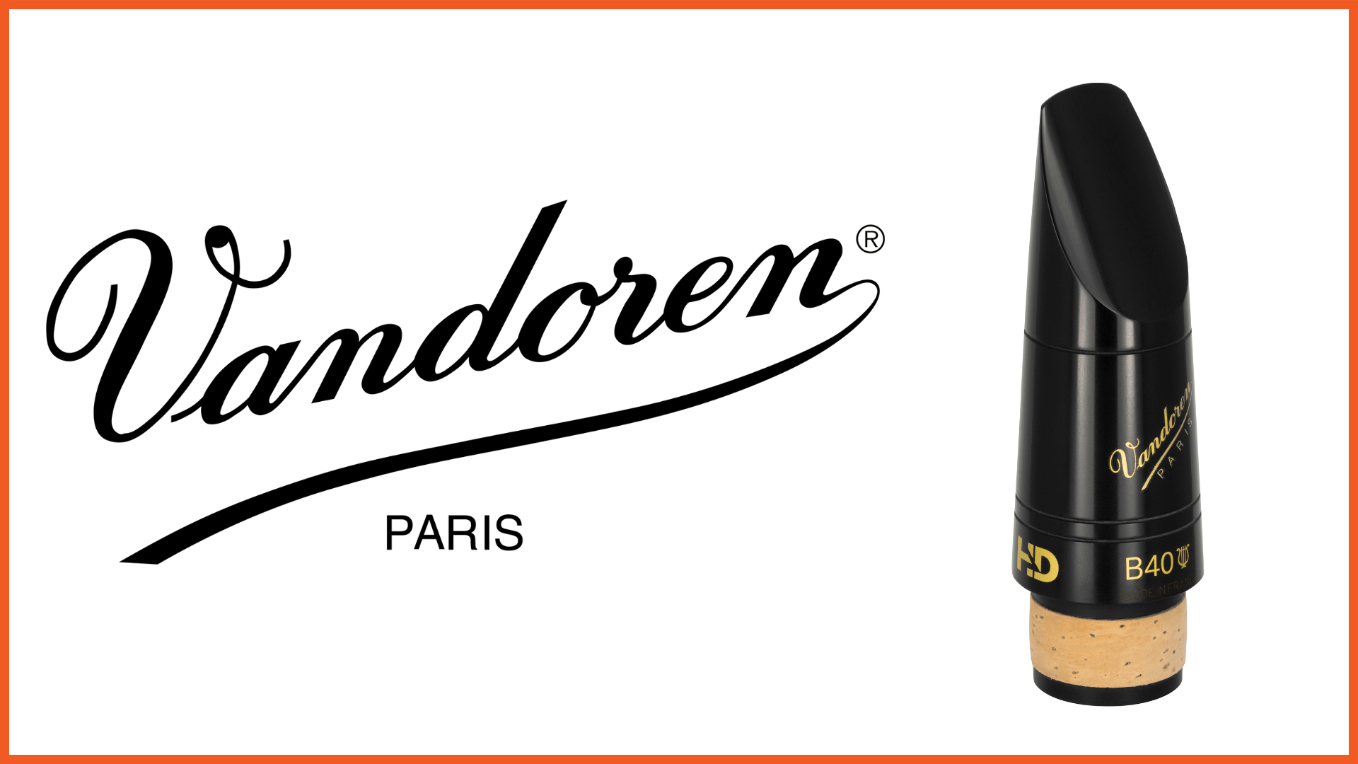 Vandoren Unveils the B40 Lyre HD – A New Era in Clarinet Mouthpieces ...