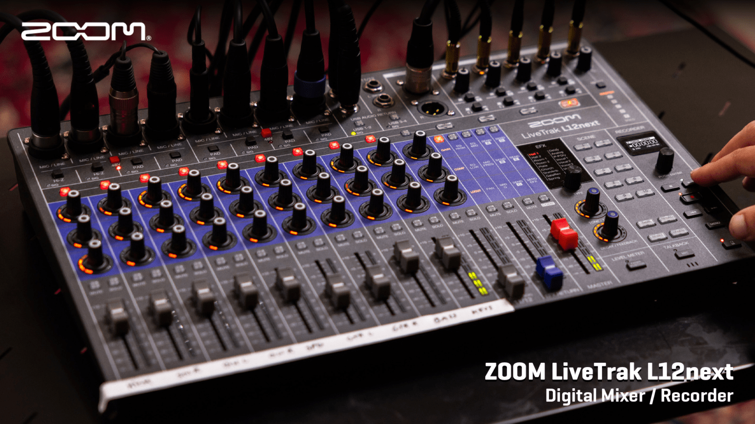 Zoom unveils the LiveTrak L12next Digital Mixer & Recorder | Music ...
