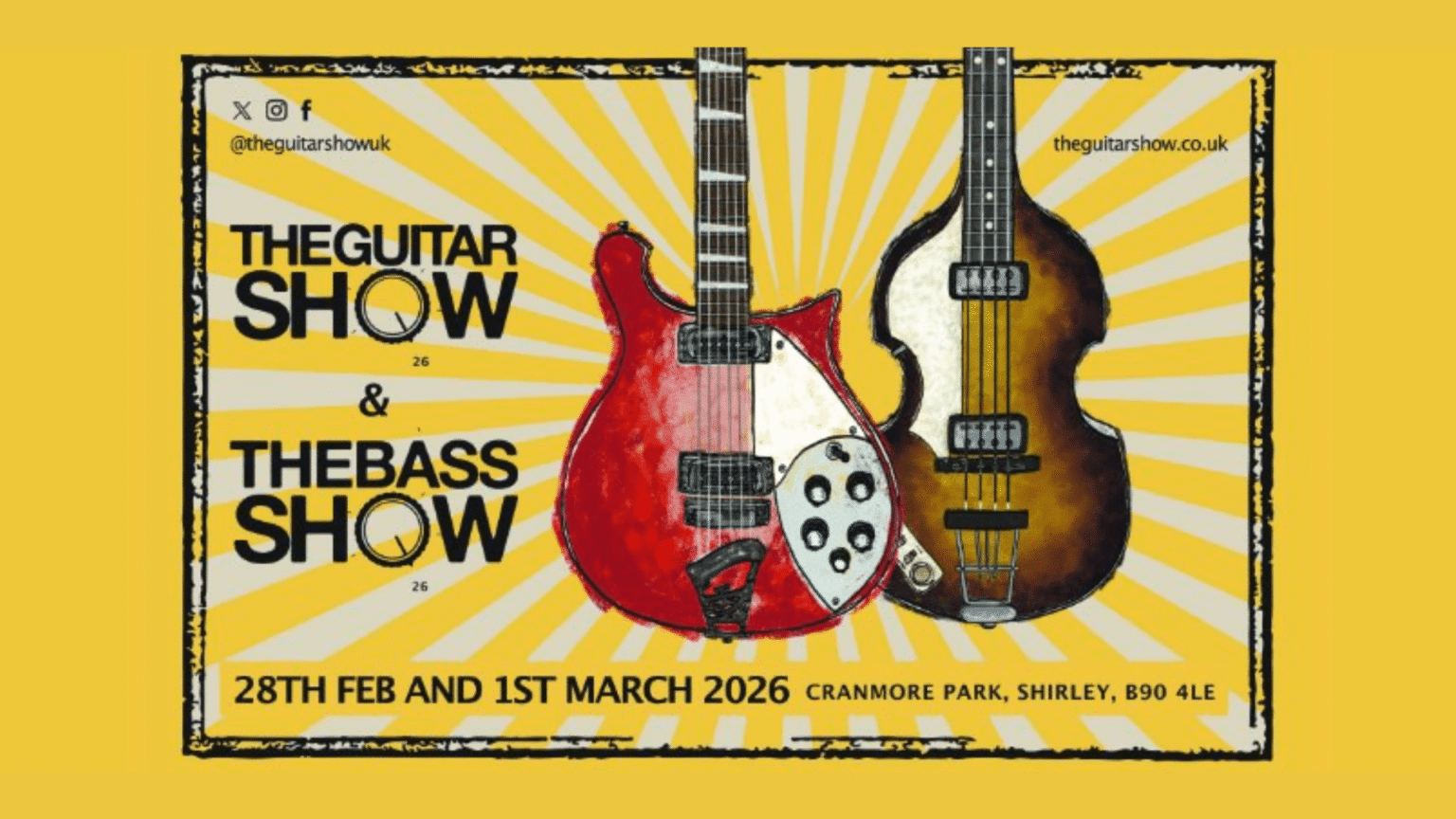 Free tickets for MIA Members to The Guitar Show | Music Industries ...